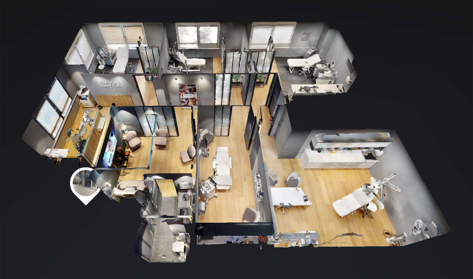 Visite virtuelle cliniques Genève - pixowl